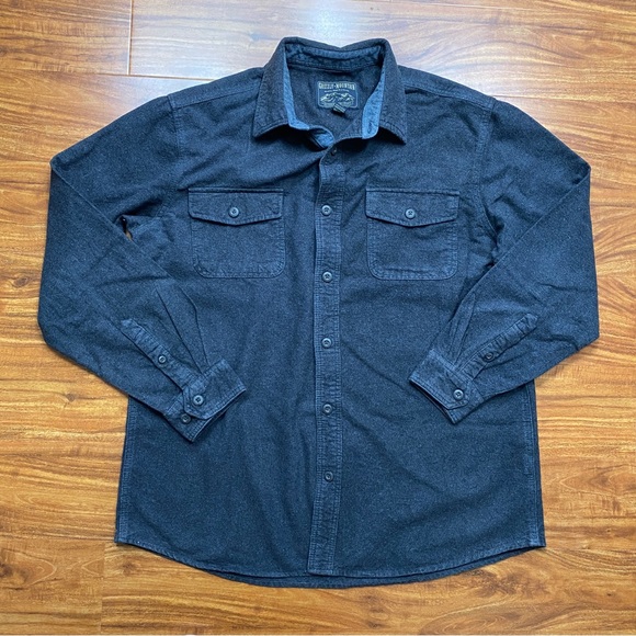 Grizzly Mountain | Shirts | Grizzly Mountain Mens Gray 0 Cotton Cozy ...